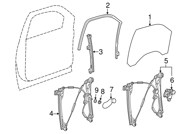 Buy Genuine GM Auto Parts - Regulator (Part # 84621038) | GM Parts Store