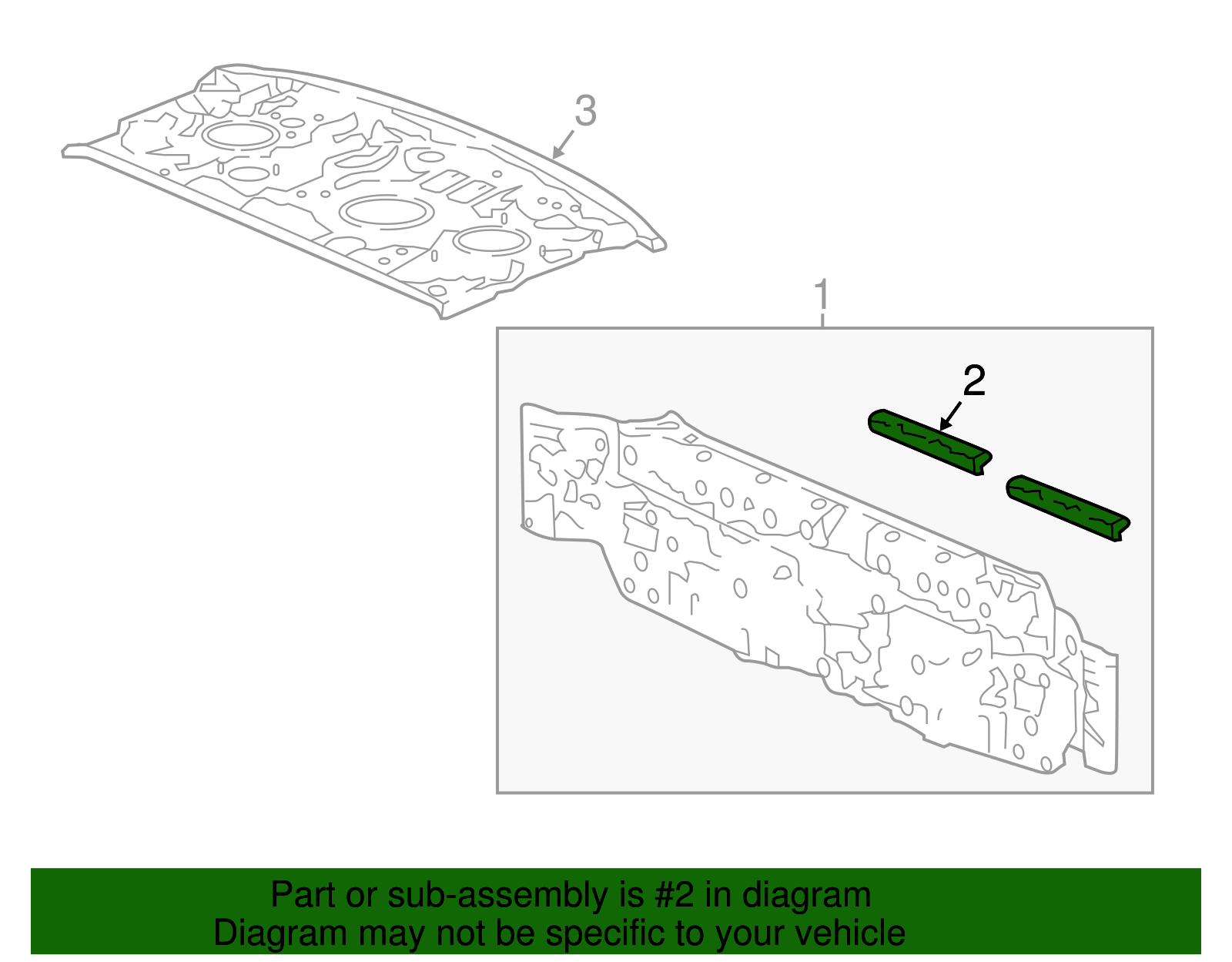 66118-TK4-A00ZZ - Stiffener 2018-2024 Honda Accord | Honda Parts Online