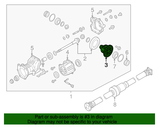 2003-2023 Nissan Differential Carrier 38420-CA00A | TascaParts.com