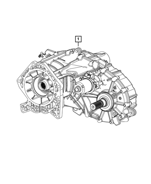 Transfer Case and PTU Assembly for 2025 Ram 1500 | Mopar eStore