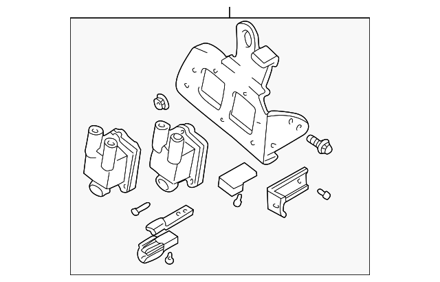 2001-2003 Hyundai Elantra Coil Assembly Ignition 27301-23510 | OEM ...