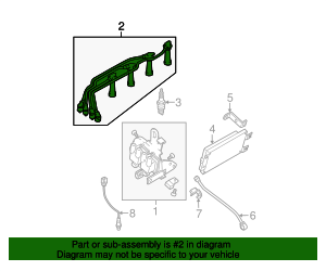 27450-23700 - Spark Plug Wire 2004-2011 Kia | Kia.Parts Store