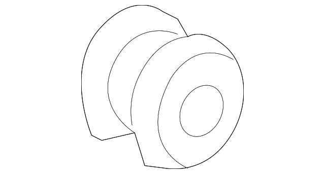 54813-3K100 - Stabilizer Bar Bushing - 2006-2012 Hyundai | World OEM ...