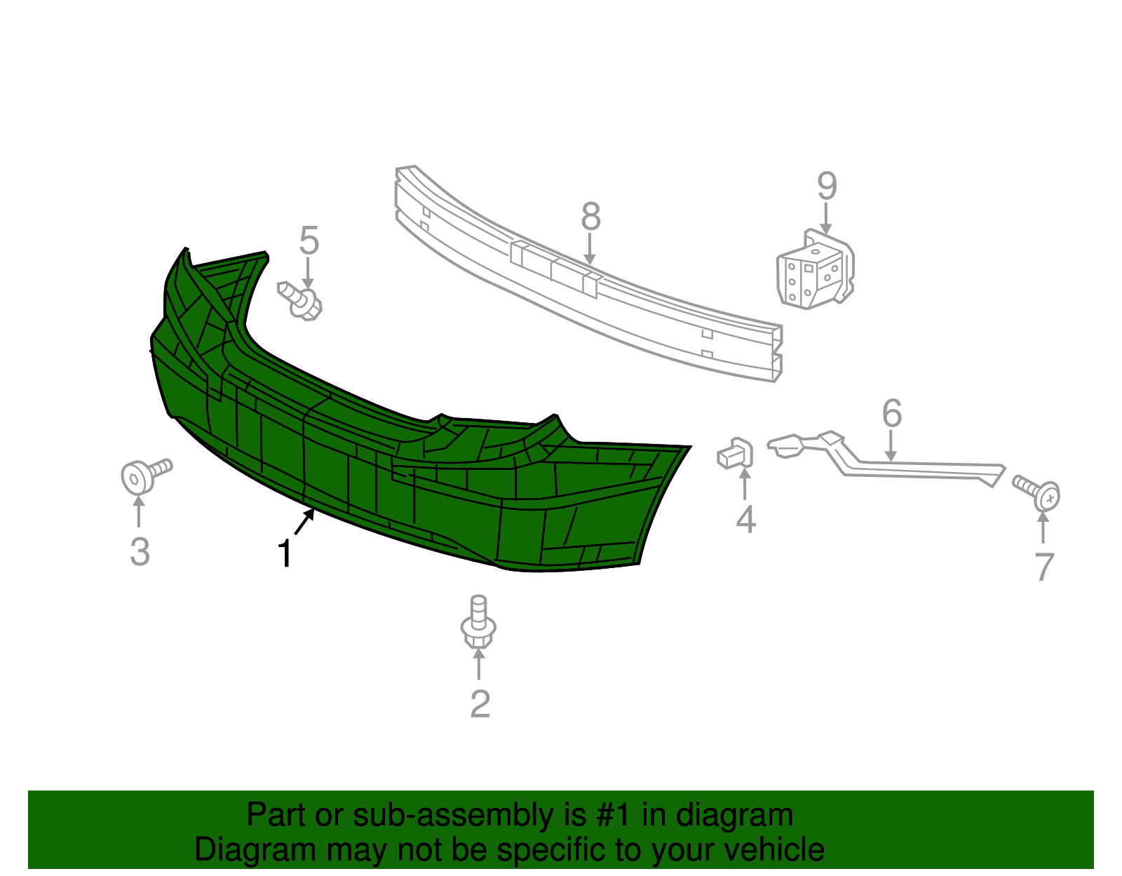2012 Honda Civic Bumper Cover 04715-TR7-A90ZZ | OEMAcuraPart