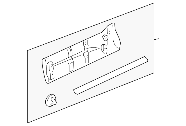 2006-2013 Land Rover Range Rover Sport Side Molding LR024089 | OEM ...