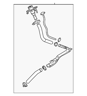 2021-2023 GM Fuel Filler Neck 85512438 | TascaParts.com