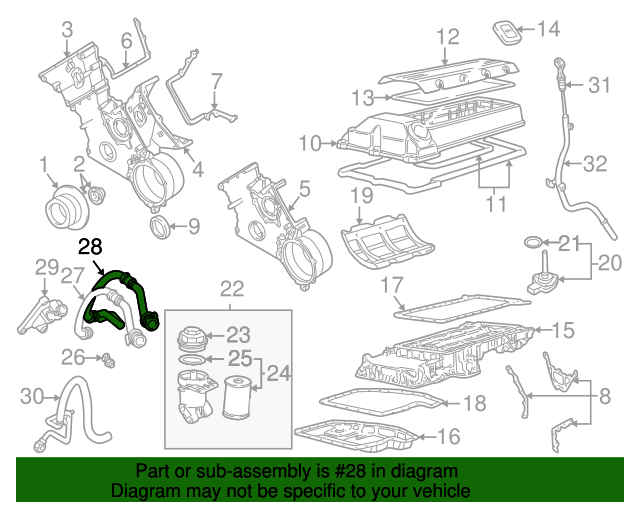 11427504295 - 2000-2003 BMW X5 Pressure Hose (11-42-7-504-295) | BMW of ...