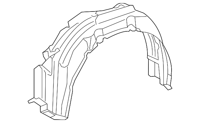 Toyota Fender Liner 53805-08040 | Auto Parts