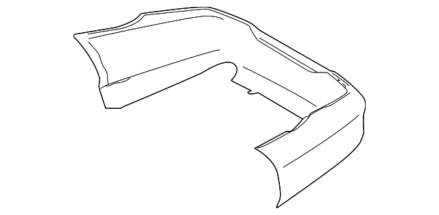 2006-2011 Mercedes-Benz Bumper Cover 219-885-05-25 | MB OEM Parts