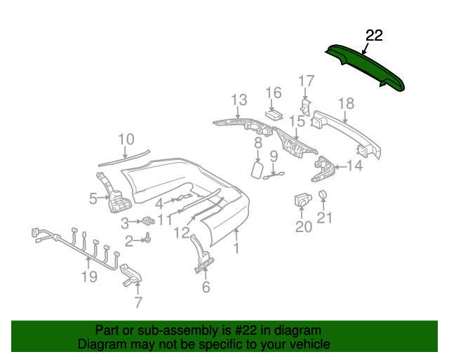 219-885-08-25 - Valance Panel 2006-2011 Mercedes-Benz | AutoNationParts.com