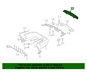 219-885-08-25 - Valance Panel 2006-2011 Mercedes-Benz | AutoNationParts.com