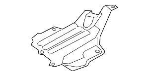 2014-2016 Hyundai Elantra Under Cover 86690-3X700 | OEM Parts Online