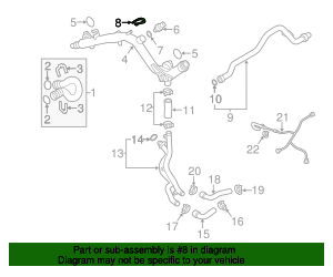 1996-2020 Volkswagen OEM NEW 96-20 VW Volkswagen Jetta GTI Temp Sensor ...