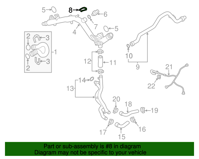 1996-2020 Volkswagen OEM NEW 96-20 VW Volkswagen Jetta GTI Temp Sensor ...