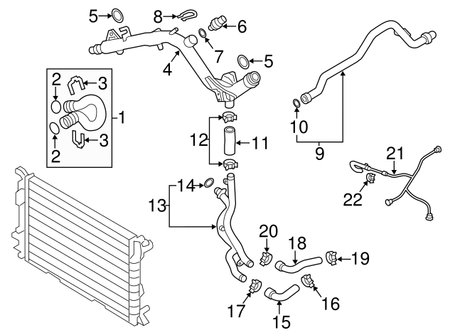 1996-2020 Volkswagen OEM NEW 96-20 VW Volkswagen Jetta GTI Temp Sensor ...