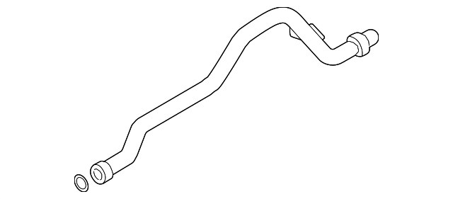 06E-121-045-BB - Engine Coolant Pipe 2012-2017 Audi | AutoNationParts.com