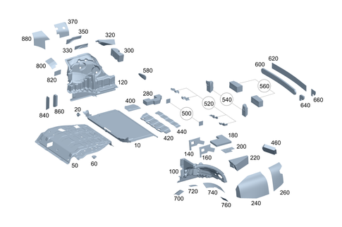 Rear Damping for 2024 Mercedes-Benz EQE 350+ | Mercedes-Benz USA Parts