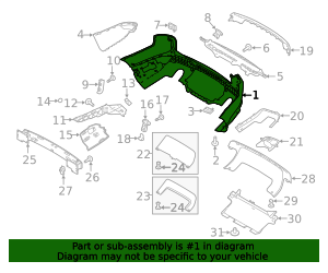 Genuine OEM Bumper Cover Part# LR098889 Fits 2018-2020 Land Rover Range ...