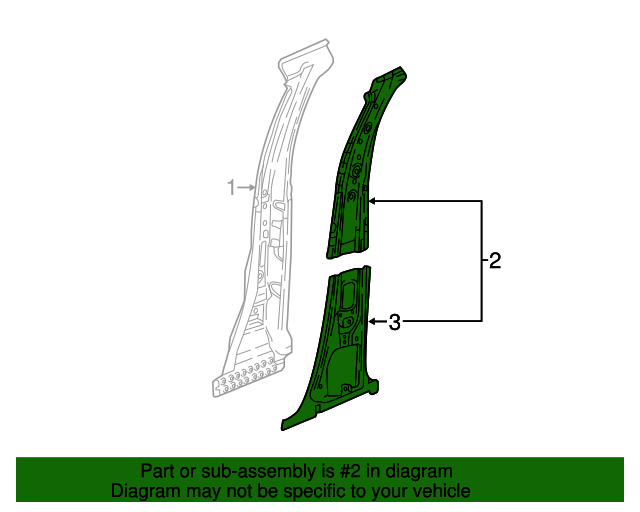 Buy Genuine GM Auto Parts - Panel (Part # 84339061) | GM Parts Store