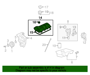 CY01-10-2B0B - Valve Cover - 2007-2015 Mazda | Mazda Parts Factor