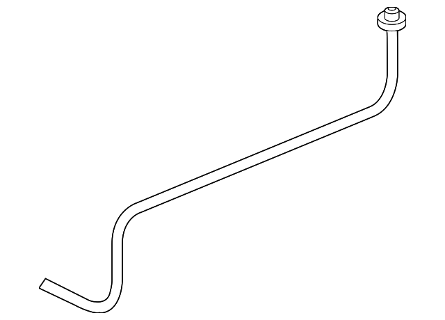 2009 GM Automatic Transmission Fluid Cooler Upper Line 25999417 GM ...