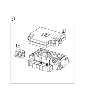 2021-2025 Mopar High Current Fuse Array 68498509AA | Mopar eStore