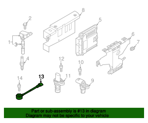 2013-2025 Volkswagen Knock Sensor 06K-905-377-F | VW Parts Center