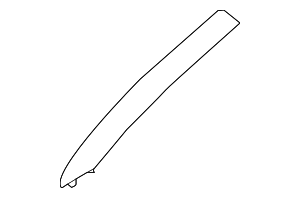 2019-2020 Infiniti QX50 Windshield Pillar Trim 76912-5NA1A | OEM Parts Online