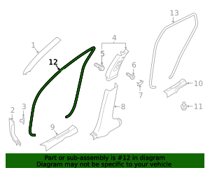 2019-2020 Infiniti QX50 Opening Trim 76922-5NA0A | INFINITI OF WEST CHESTER