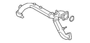 06M-145-674-DR - Upper Pipe 2019-2025 Audi | Audi OEM Parts