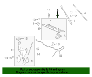 2011-2020 Ford Linkage Bolt -W714182-S442 | TascaParts.com