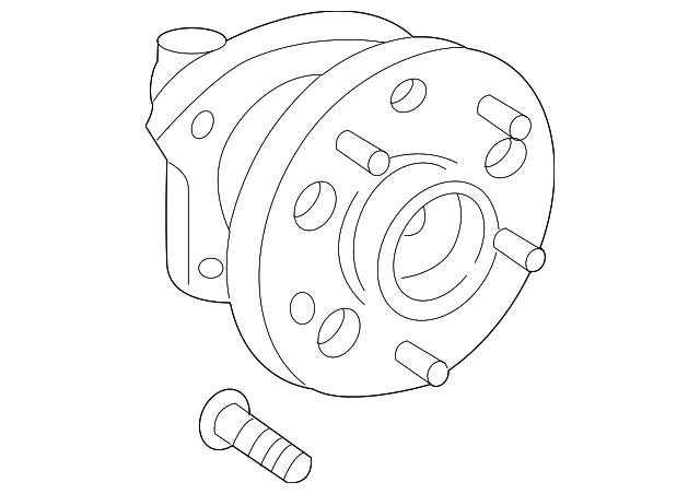42450-42030 - Hub & Bearing - 2001-2005 Toyota RAV4 | OEM Genuine ...