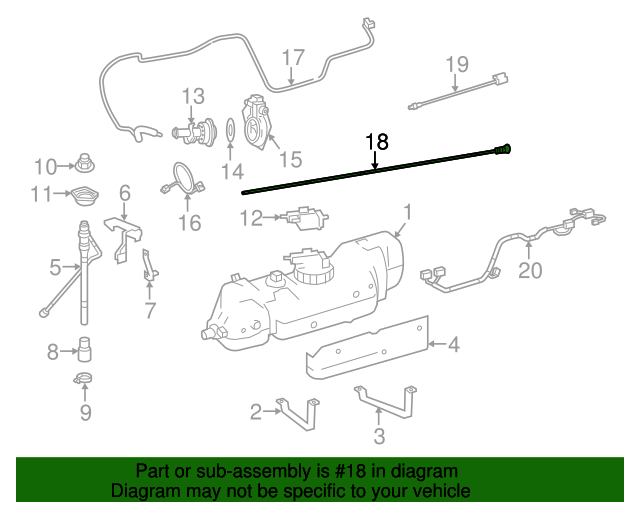 906-470-42-64 - Vent Tube 2010-2018 Mercedes-Benz | Mercedes-Benz USA Parts