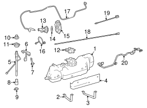906-470-42-64 - Vent Tube 2010-2018 Mercedes-Benz | Mercedes-Benz USA Parts