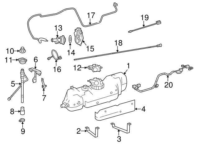 906-470-42-64 - Vent Tube 2010-2018 Mercedes-Benz | Mercedes-Benz USA Parts