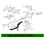 18307646117 - 2011-2019 BMW Center Muffler (18-30-7-646-117) | BMW of ...