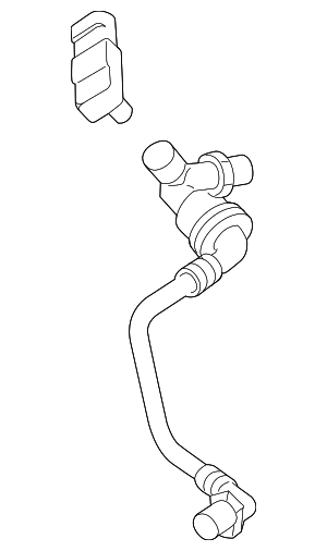 2017-2019 Audi Q7 Vacuum Tube 4M0-611-931-AP | Audi OEM Parts