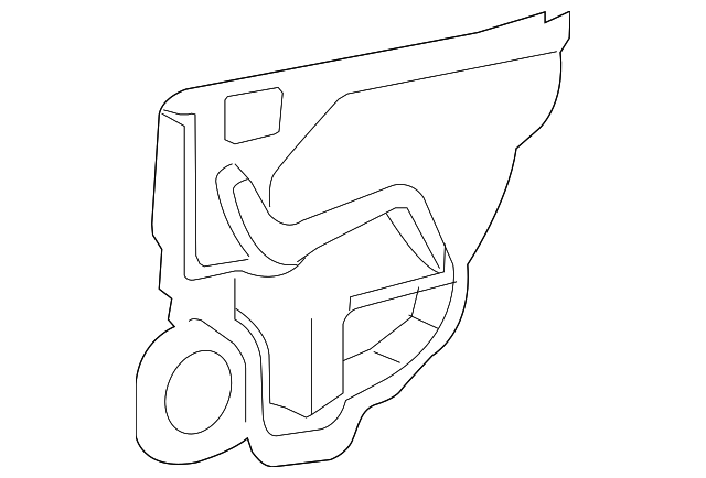 2007-2012 Nissan Altima Water Deflector - Passenger Side (RH) 82860 ...