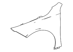 118-881-04-00 - Fender 2020-2021 Mercedes-Benz | Mercedes-Benz USA Parts