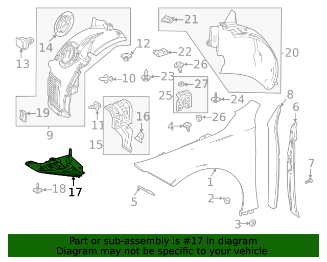 118-690-49-01 - Lower Cover 2020-2023 Mercedes-Benz | Mercedes-Benz USA ...