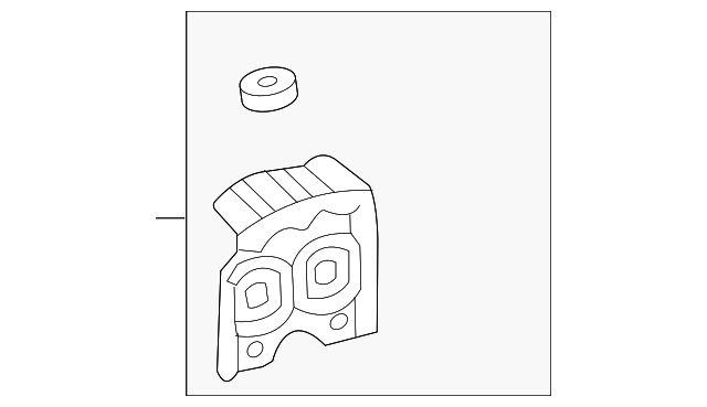 177-880-22-00 - Fender Rear Bracket 2019-2021 Mercedes-Benz | Mercedes ...