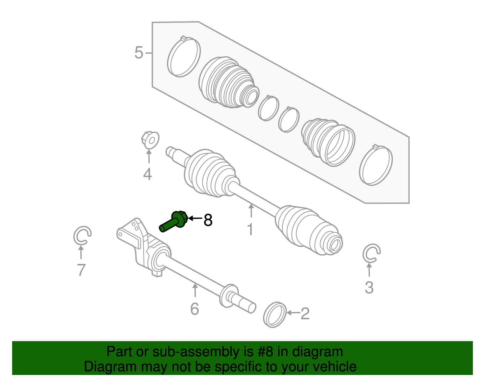 W503317-S439 - Mount Bracket Bolt 2006-2020 Ford | Ford Parts Direct