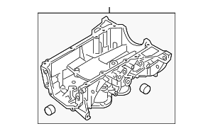 2020-2024 Nissan Sentra Oil Pan 11110-5TM1A | My Nissan Part