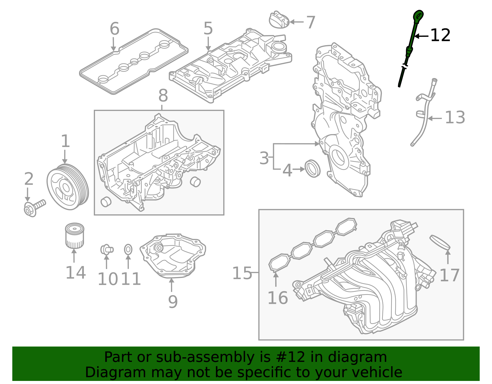 2020-2024 Nissan Sentra Dipstick 11140-6LB0A | Ziegler Nissan of Orland ...