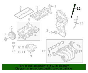 2020-2024 Nissan Sentra Dipstick 11140-6LB0A | Ziegler Nissan of Orland ...