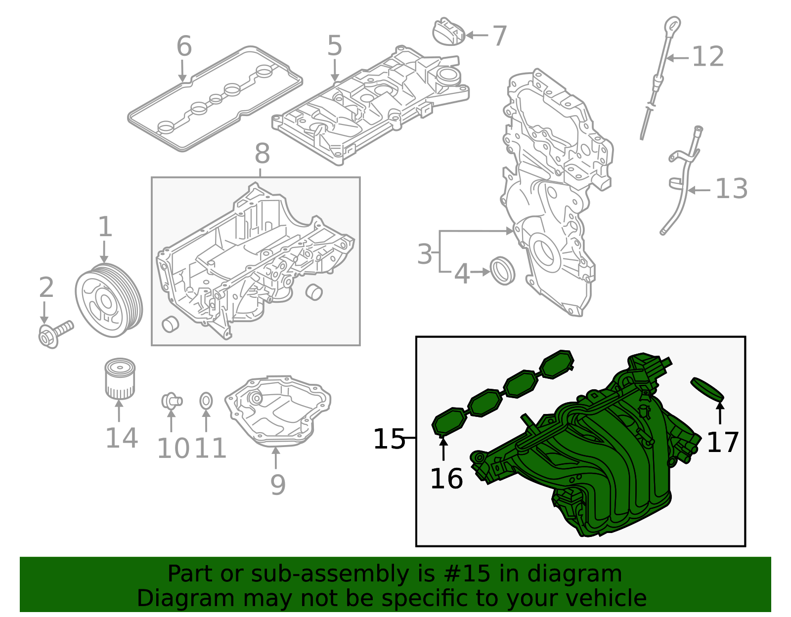 2024 Nissan Sentra Intake Manifold 140016LB1A | Nissan Canada