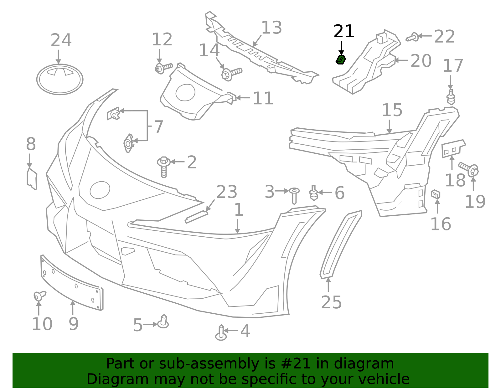 2020-2025 Toyota GR Supra Rear Fender Liner C-Clip 90118-WA060 | Lithia ...