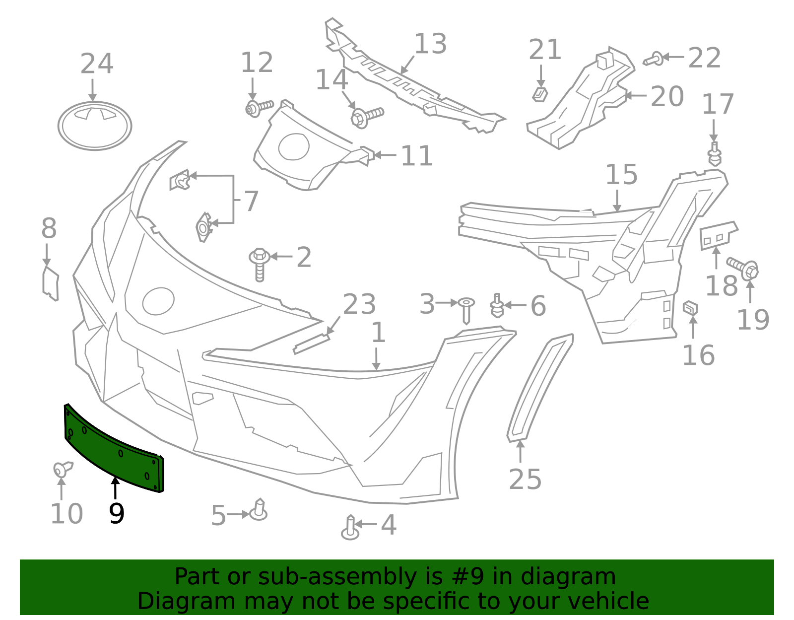 52114-WAA02 - 2020-2024 Toyota GR Supra - License Bracket | Discount ...
