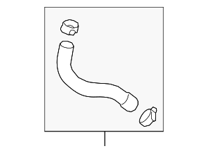 2017-2018 Cadillac CT6 Fuel Tank Filler Hose 42507406 | GMPartsDirect.com