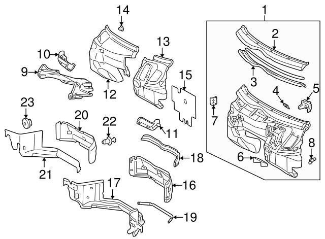 210-682-17-28 - Absorber 1998-2003 Mercedes-Benz | Mercedes-Benz USA Parts